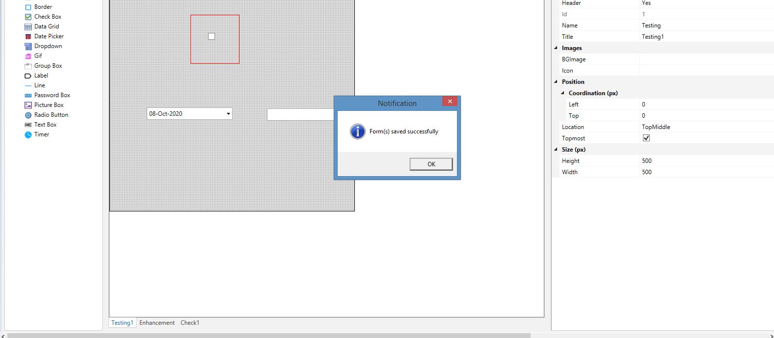 Form Builder - General Form and Runtime | Robility Docs